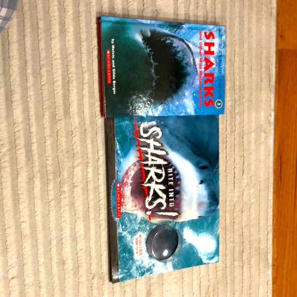 Scholastic | Other | Scholastic Two Books About Sharks For Kids | Poshmark